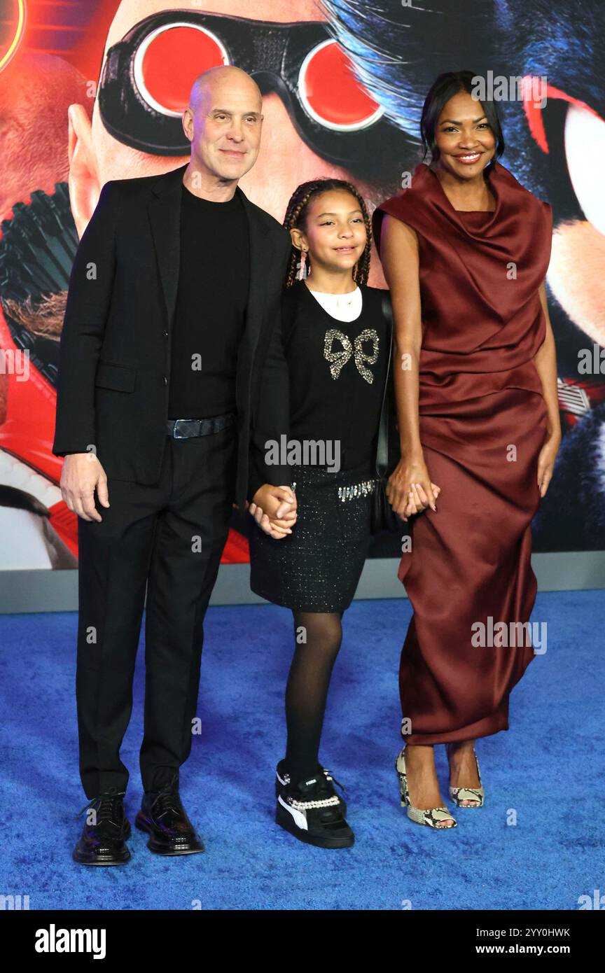 Brian Robbins mit Tochter Stella Robbins und Ehefrau Tracy James bei der Premiere des Kinofilms ...