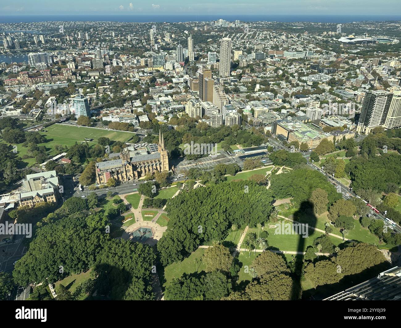 Sydney, Australia. 15th Apr, 2024. View of the Australian metropolis of ...
