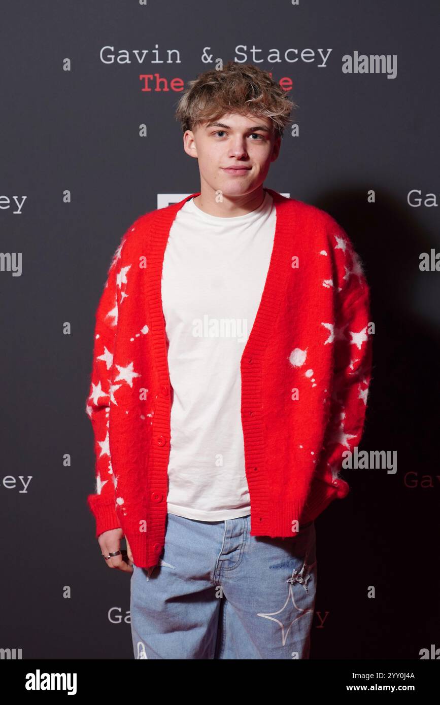 Oscar Hartland attends a BBC launch event for Gavin and Stacey: The ...