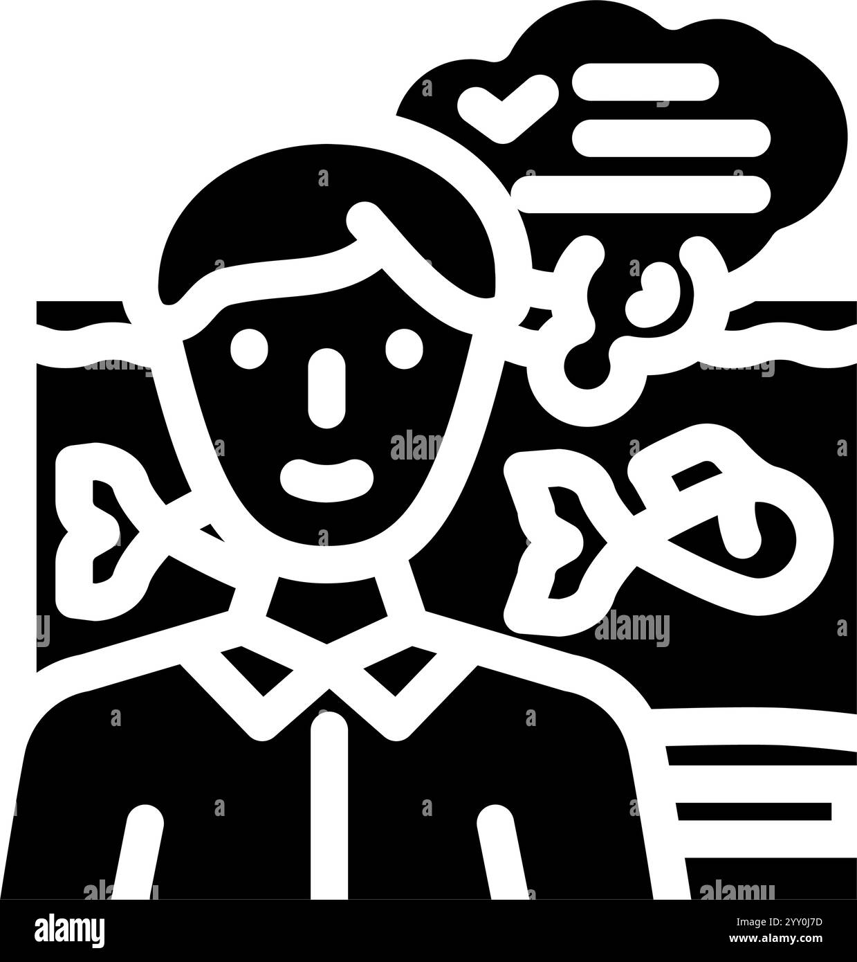 marine biologist world ocean glyph icon vector illustration Stock ...