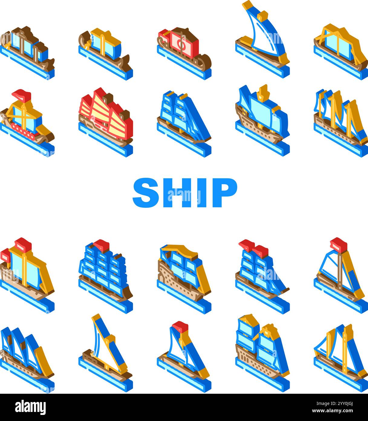 Ancient trade ship Stock Vector Images - Alamy