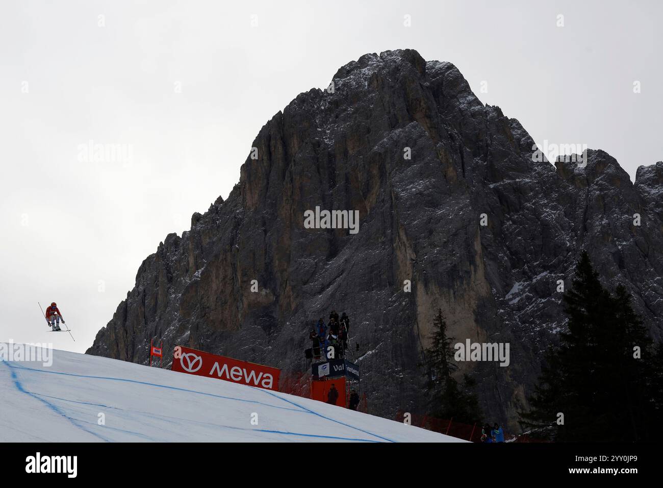 Switzerland's Justin Murisier speeds down the course during an alpine ...