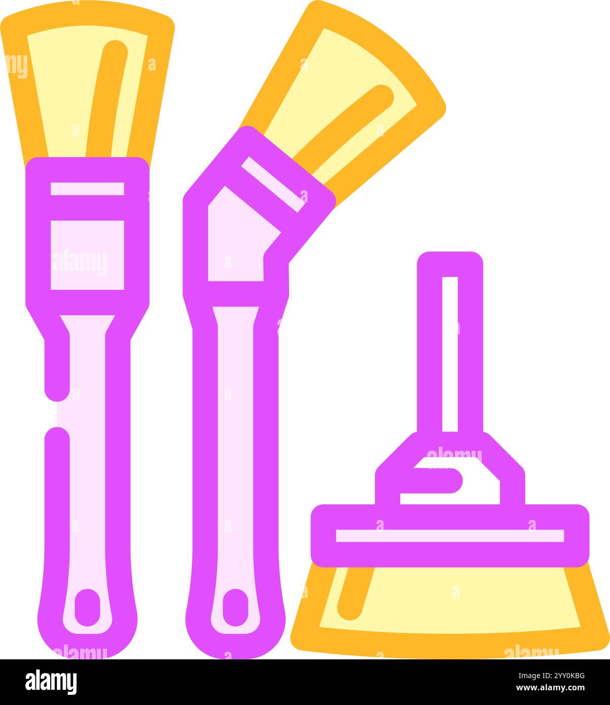 Interior car detailing Cut Out Stock Images & Pictures - Alamy