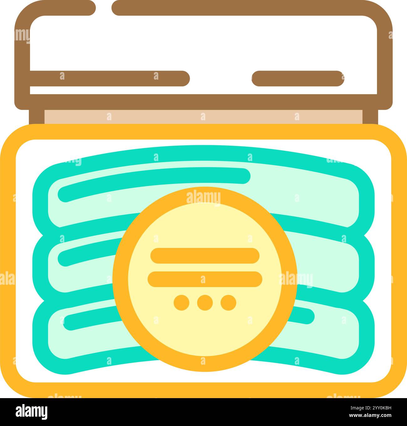 clay bar car care color icon vector illustration Stock Vector Image ...