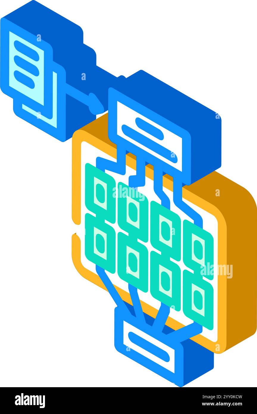natural language model nlp isometric icon vector illustration Stock Vector Image & Art - Alamy