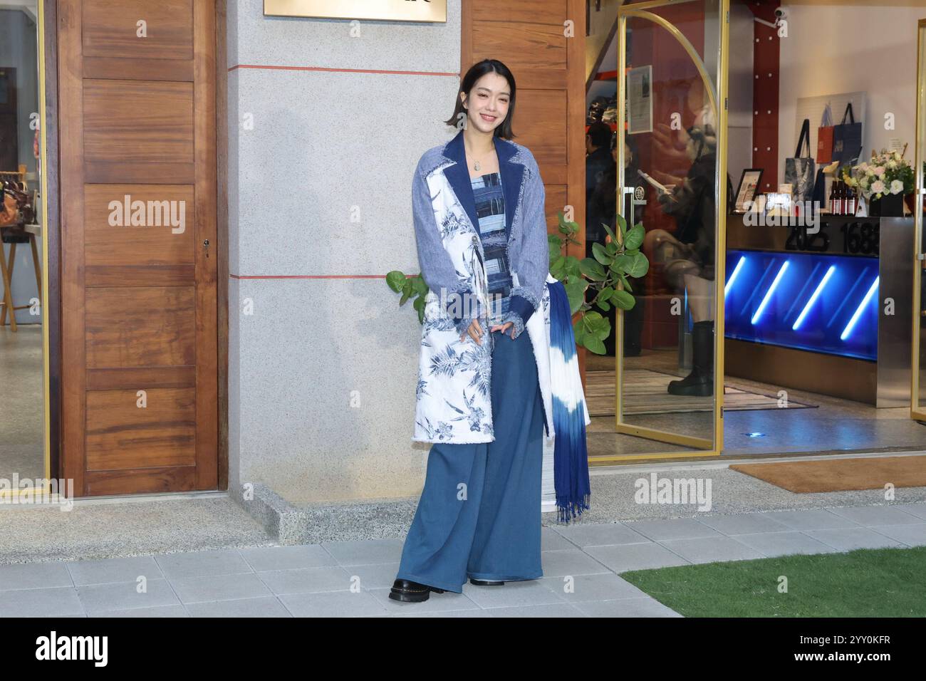 TAIPEI, CHINA - DECEMBER 18, 2024 - Taiwanese hostess Patty Lee Pei-yu ...
