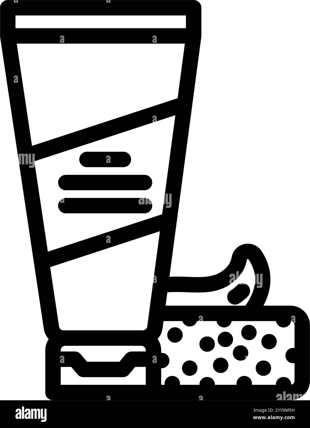 scratch remover car care line icon vector illustration Stock Vector ...