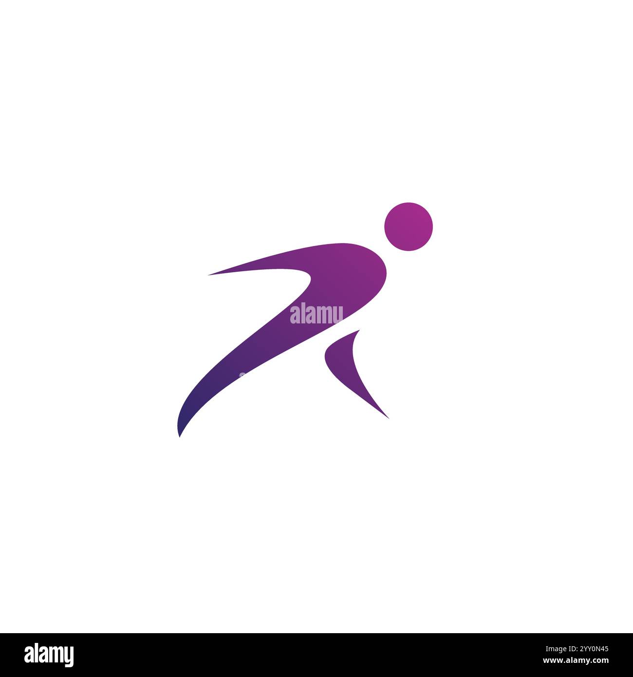 Letter R Run Logo Design. People Running Logo Stock Vector Image & Art ...