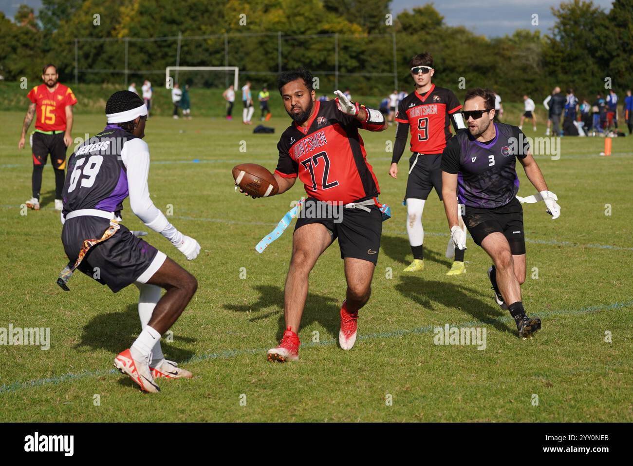 Flag football tournament hi-res stock photography and images - Alamy