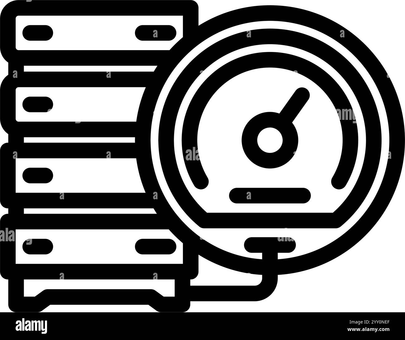 High performance data center Stock Vector Images - Alamy