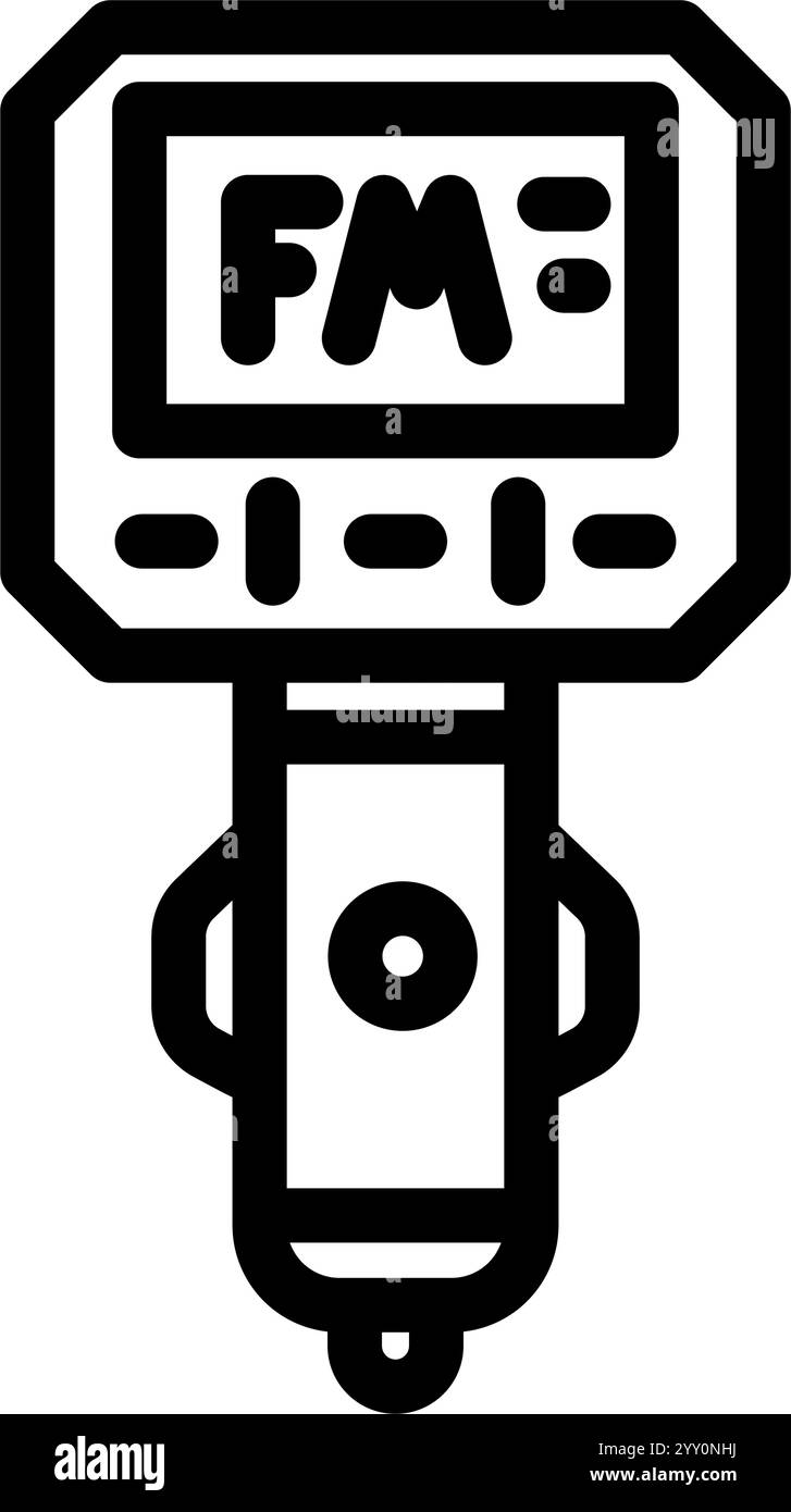 Fm transmitter Stock Vector Images - Alamy