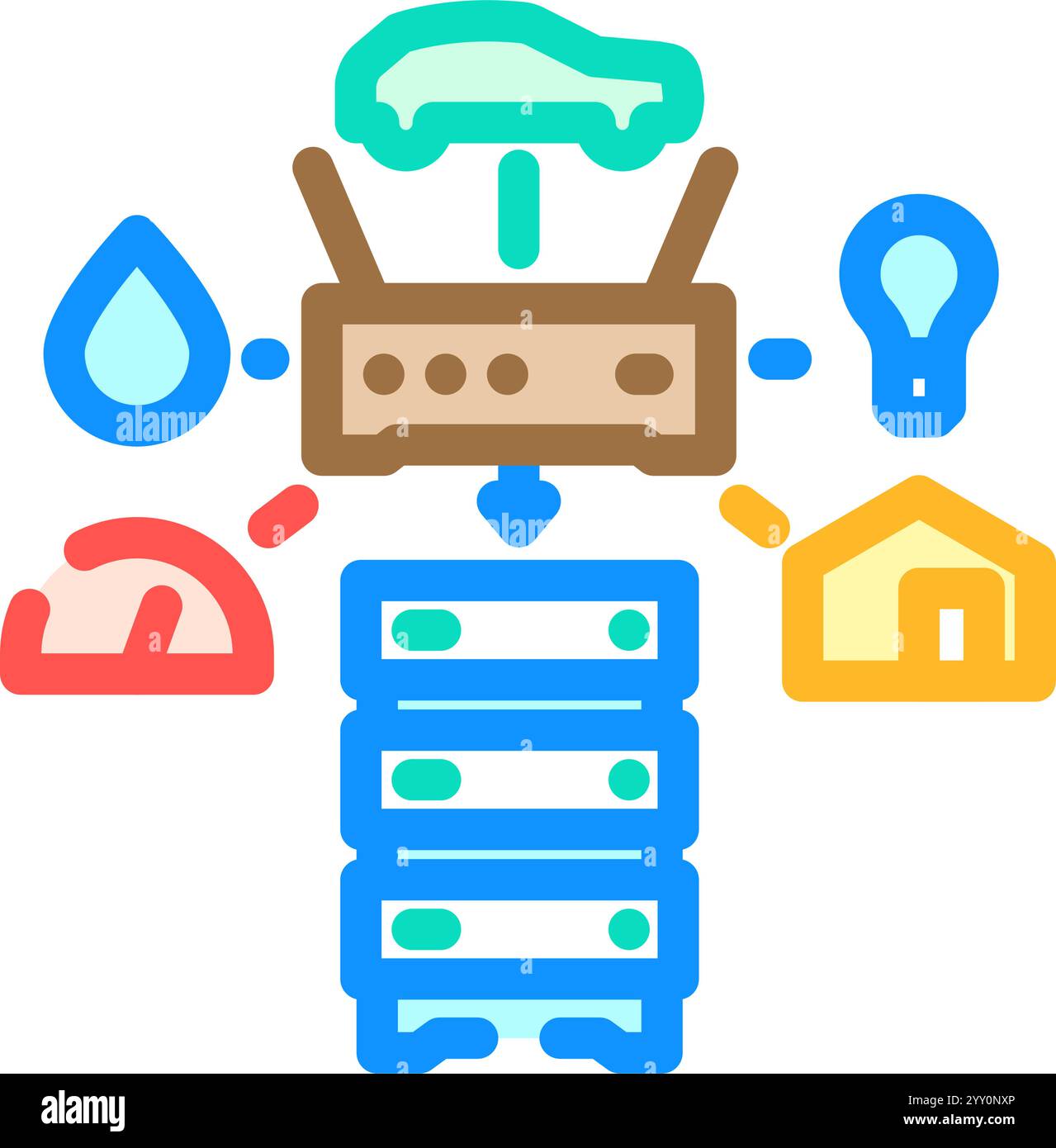 Gateway center Stock Vector Images - Alamy