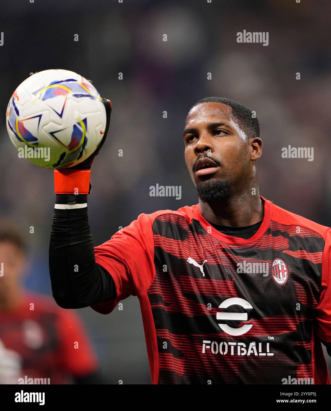 Milano, Italia. 22nd Aug, 2024. AC Milan's goalkeeper Mike Maignan ...