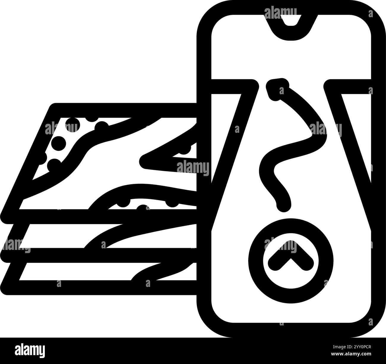 digital map overlay augmented reality line icon vector illustration ...