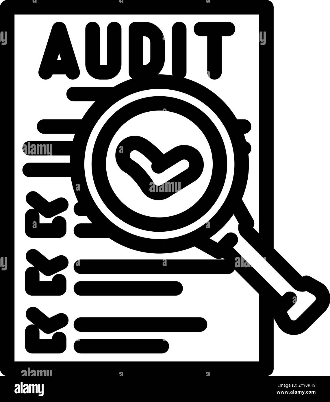 safety audit injury prevention line icon vector illustration Stock ...