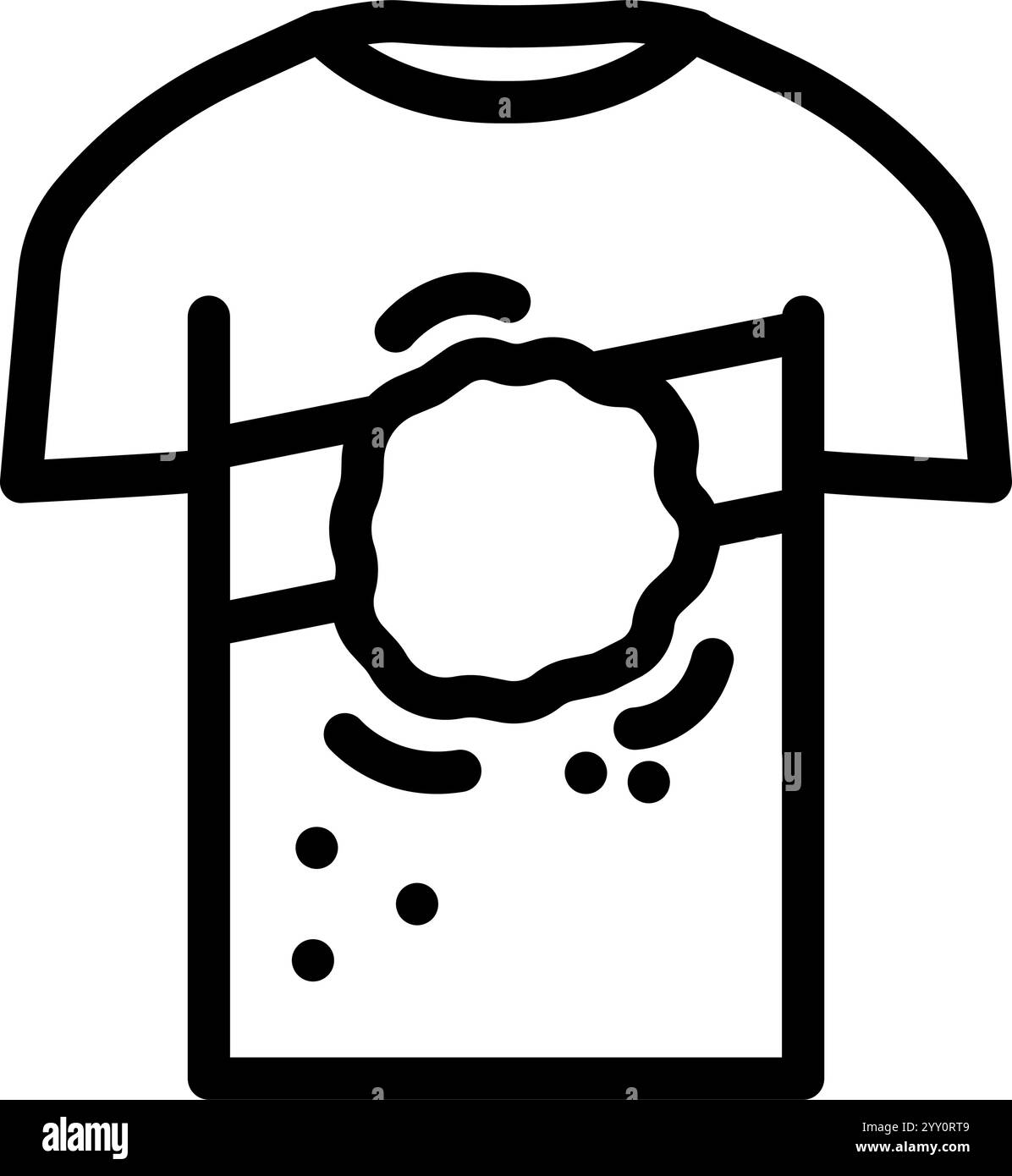 splash bleach line icon vector illustration Stock Vector Image & Art ...