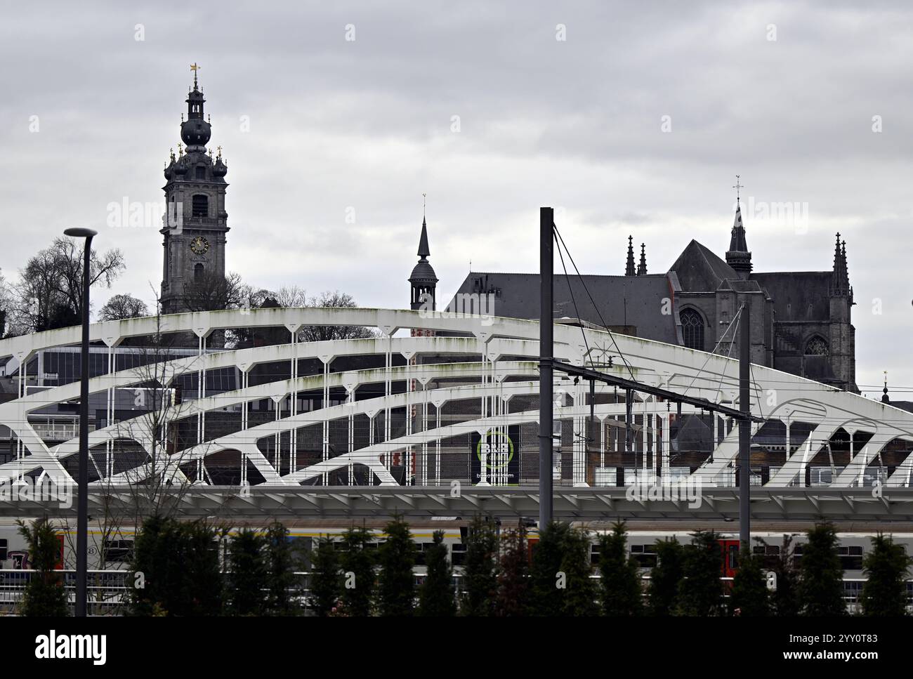 Opening of the new Mons train station with the opening of the new ...