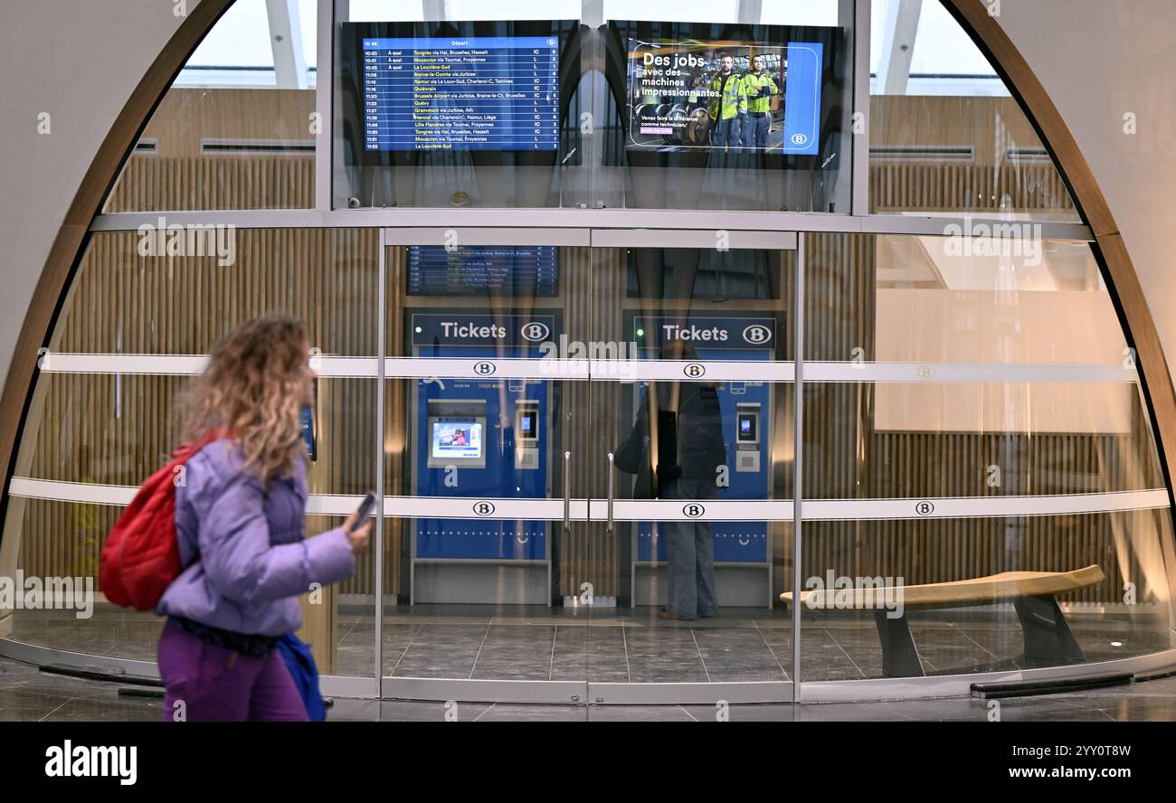 Opening of the new Mons train station with the opening of the new ...