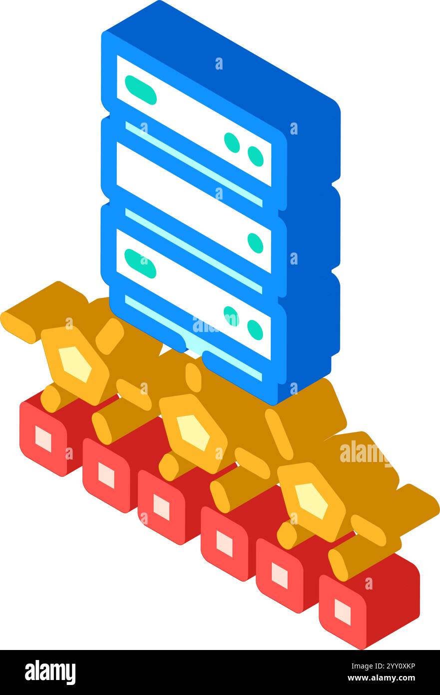 edge computing node data center isometric icon vector illustration ... edge computing node data center isometric icon vector illustration ...