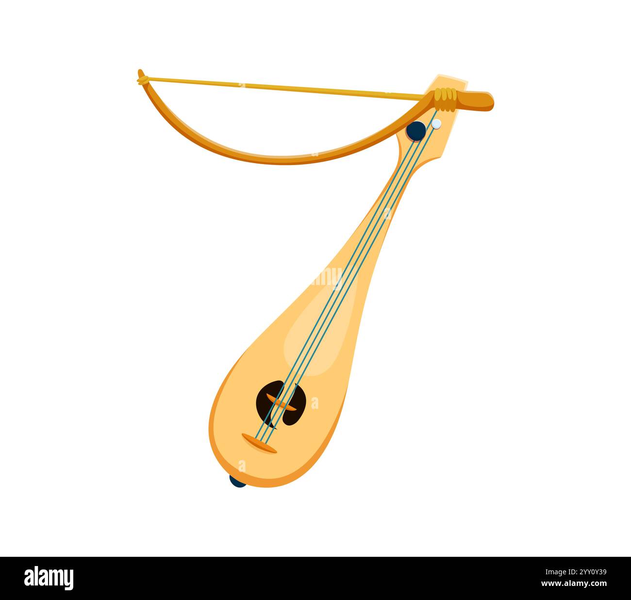 Kemenche musical instrument font 7 digit symbol. Musician ancient ...