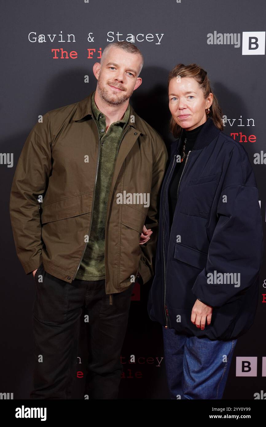 Russell Tovey and Anna Maxwell Martin attend a BBC launch event for ...