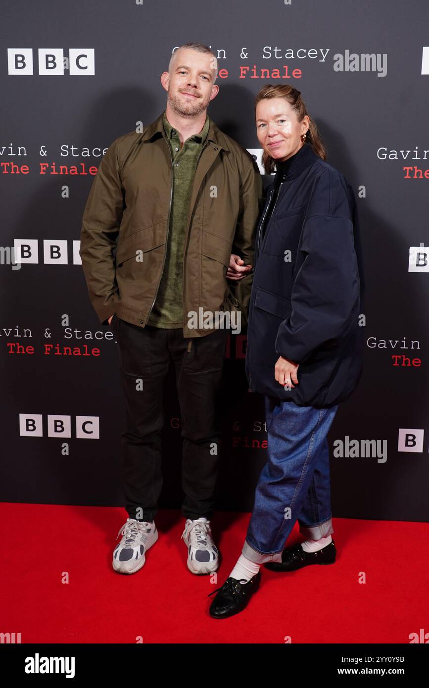 Russell Tovey and Anna Maxwell Martin attend a BBC launch event for ...