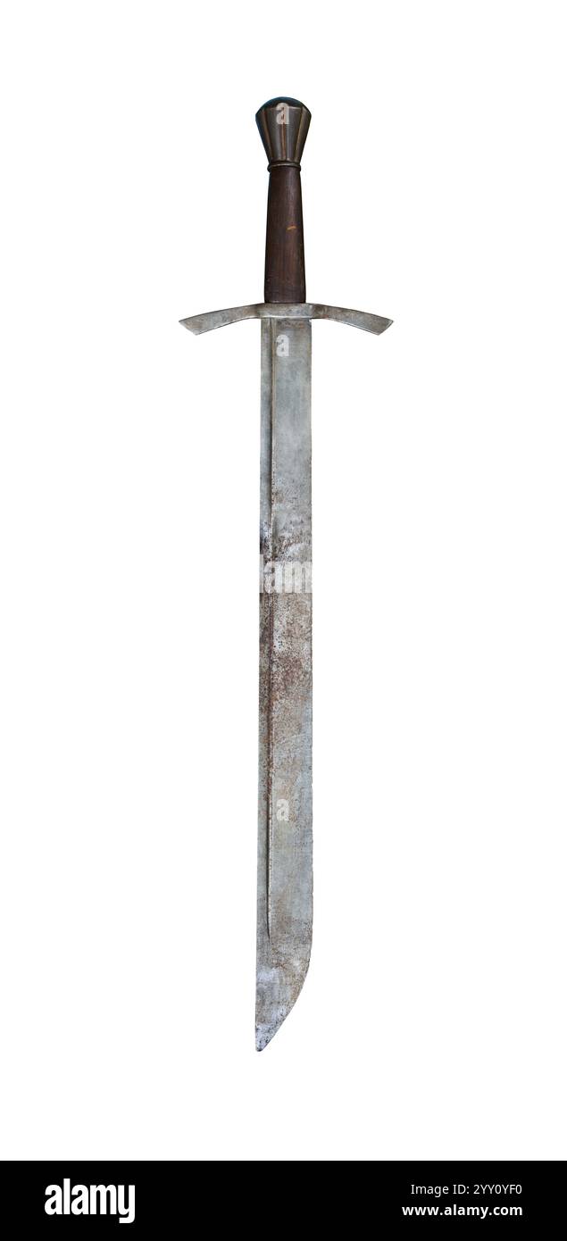 A type of single edged sword known as a falchion Stock Photo - Alamy