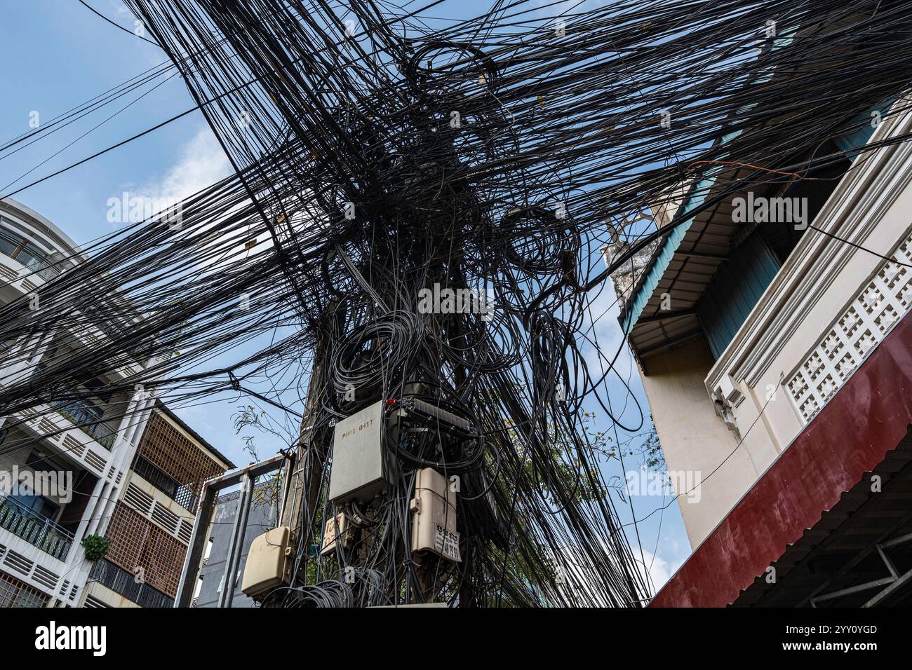 Cambodge, Cambodia, 2024-02-28, Phnom Penh, street life, central market ...