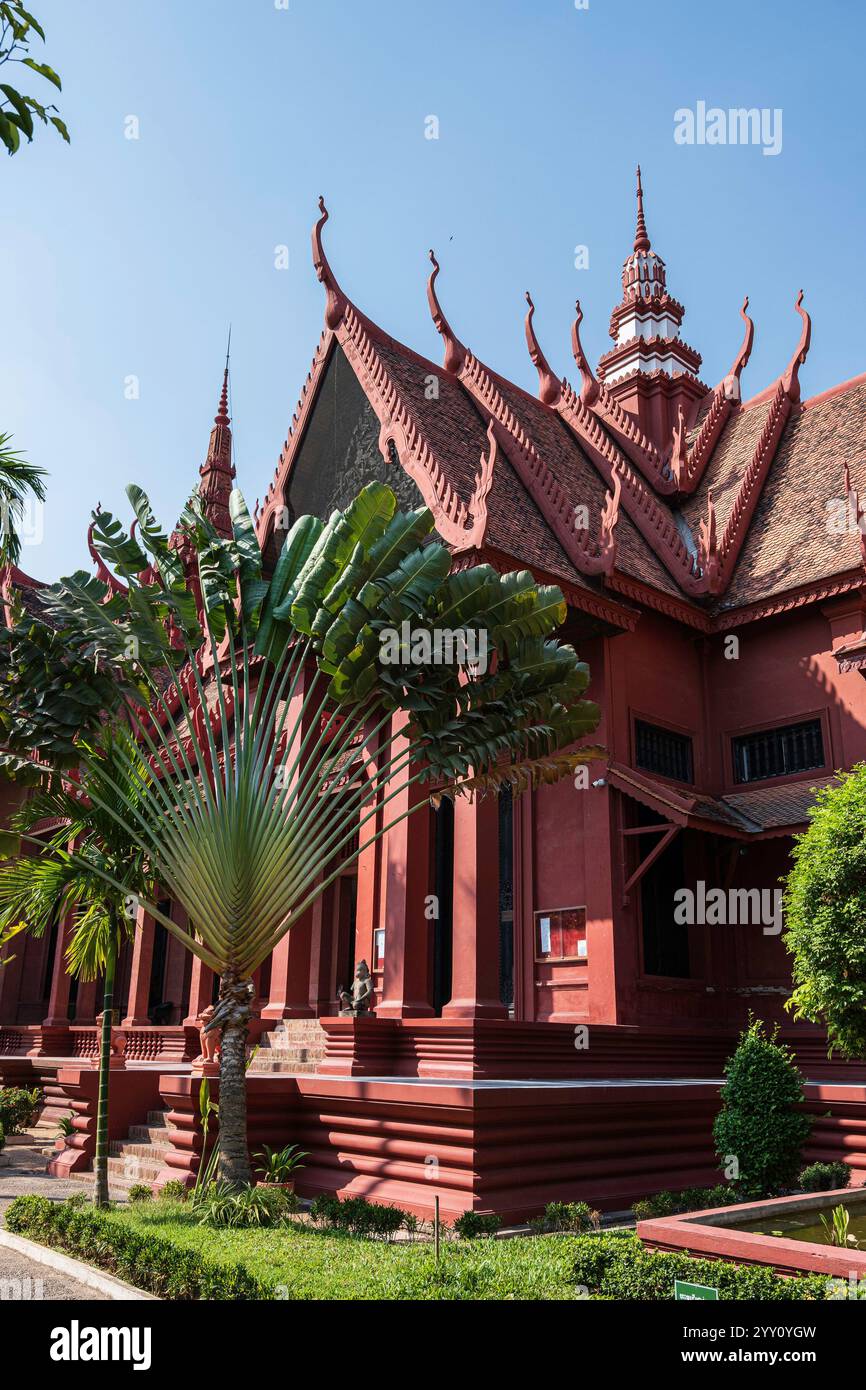 Cambodge, Cambodia, 2024-02-29, Phnom Penh, national museum, musée ...