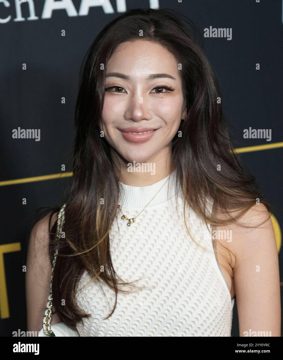 Michelle Kira Lee arrives at the 2024 UNTAMED Agency AAPI Holiday ...