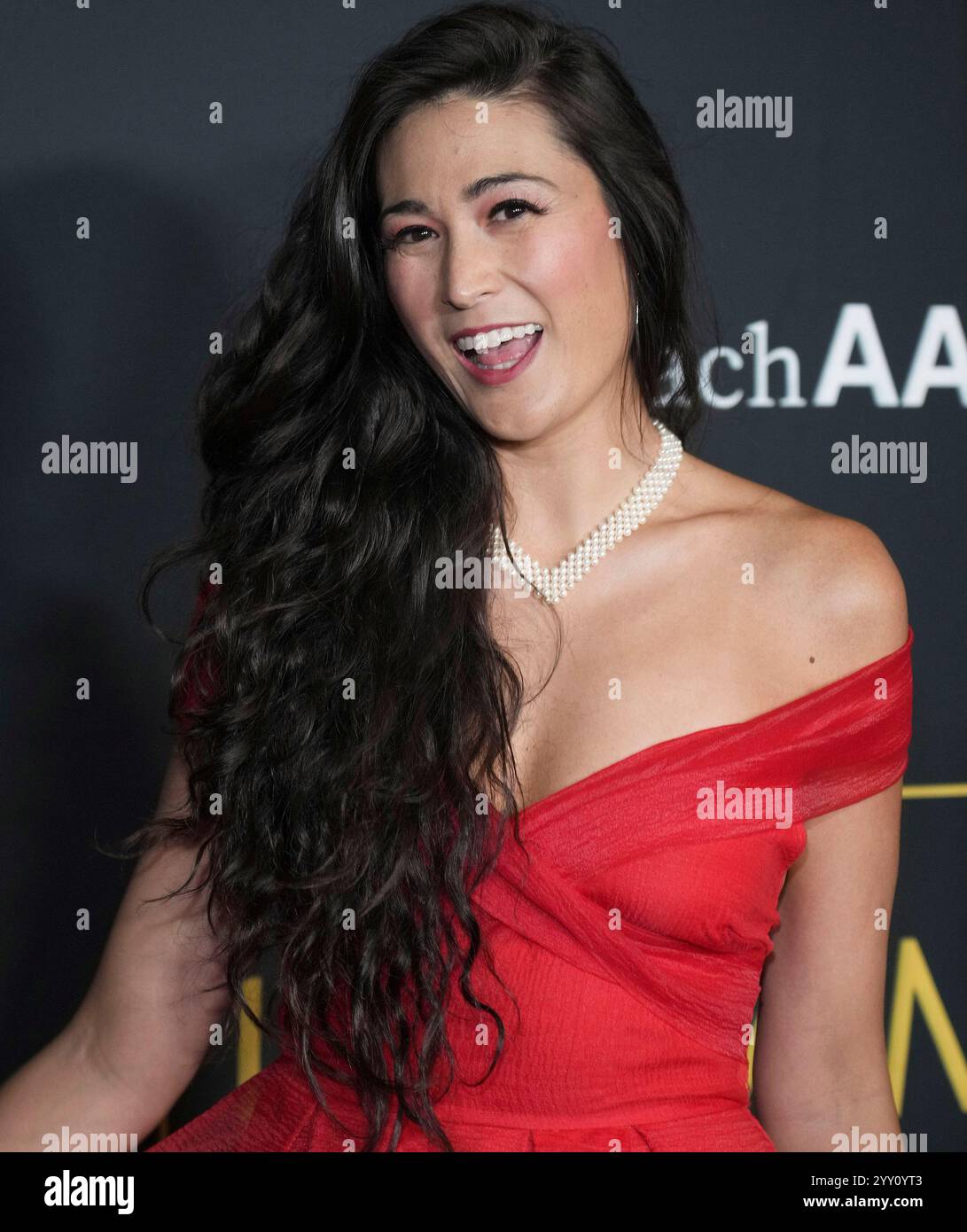 Jacki Jing arrives at the 2024 UNTAMED Agency AAPI Holiday Charity Gala held at Intercrew LA in ...