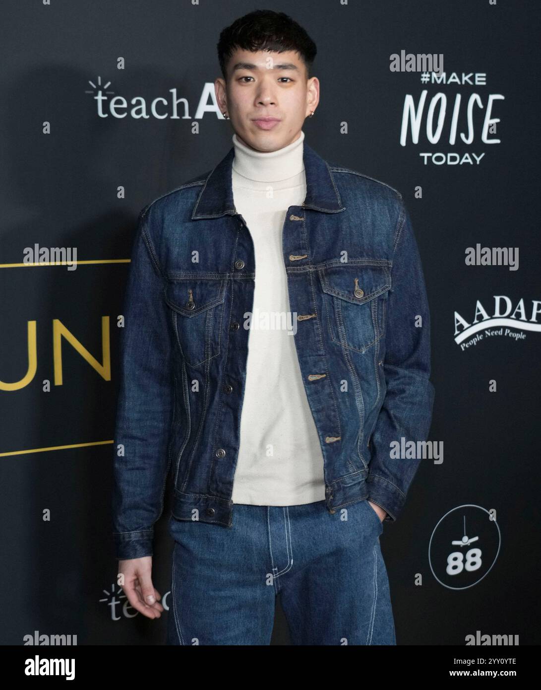 Landyn Lu arrives at the 2024 UNTAMED Agency AAPI Holiday Charity Gala ...