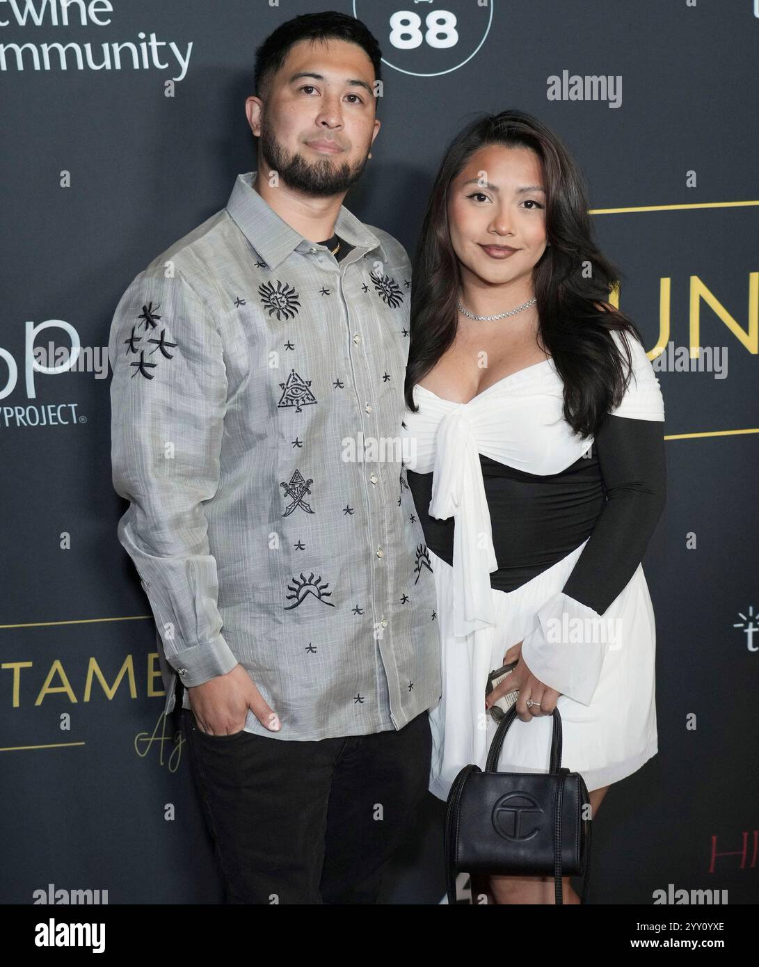 (L-R) Nico Blitz and Jackie Ramirez at the 2024 UNTAMED Agency AAPI ...