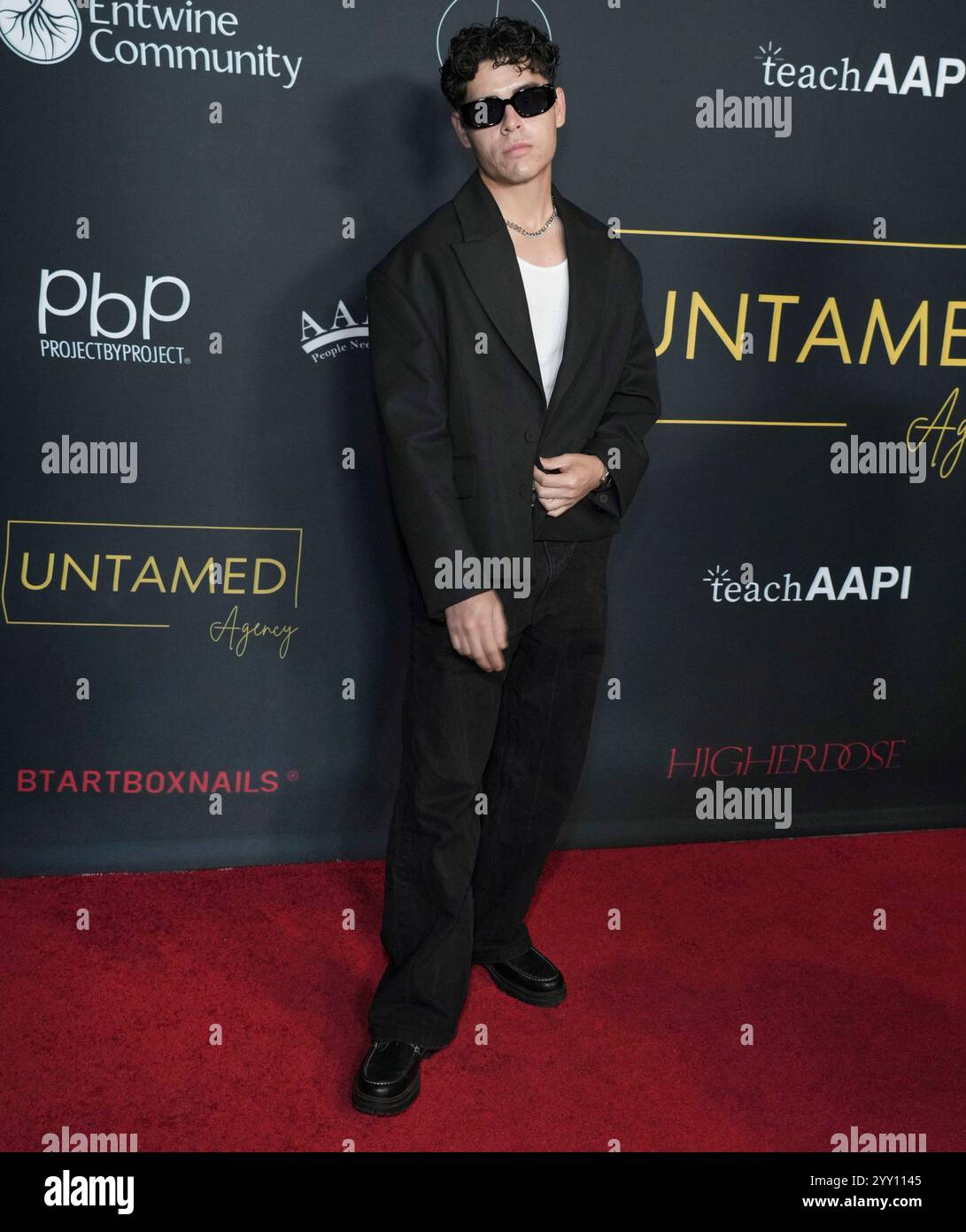 Los Angeles, USA. 17th Dec, 2024. Alex Lackey arrives at the 2024 ...