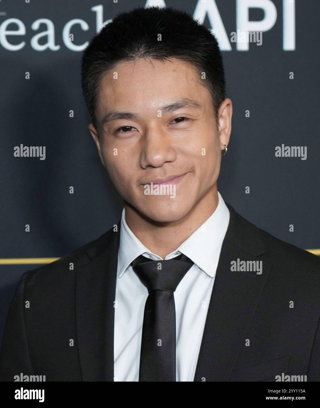 Los Angeles, USA. 17th Dec, 2024. Brandon Soo Hoo arrives at the 2024 ...