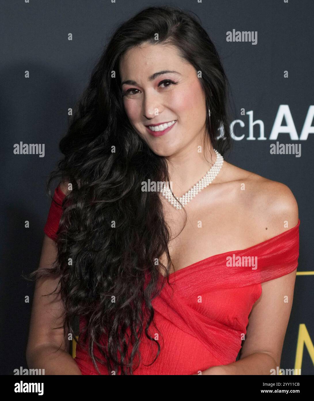 Jacki Jing arrives at the 2024 UNTAMED Agency AAPI Holiday Charity Gala held at Intercrew LA in ...