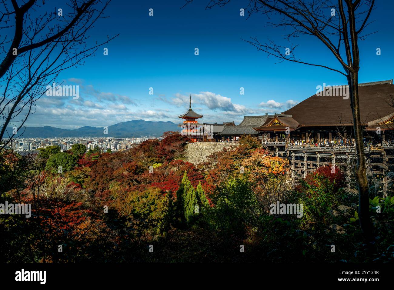 Kiyomizu-dera, the world famous shrine in Kyoto, Japan Stock Photo - Alamy