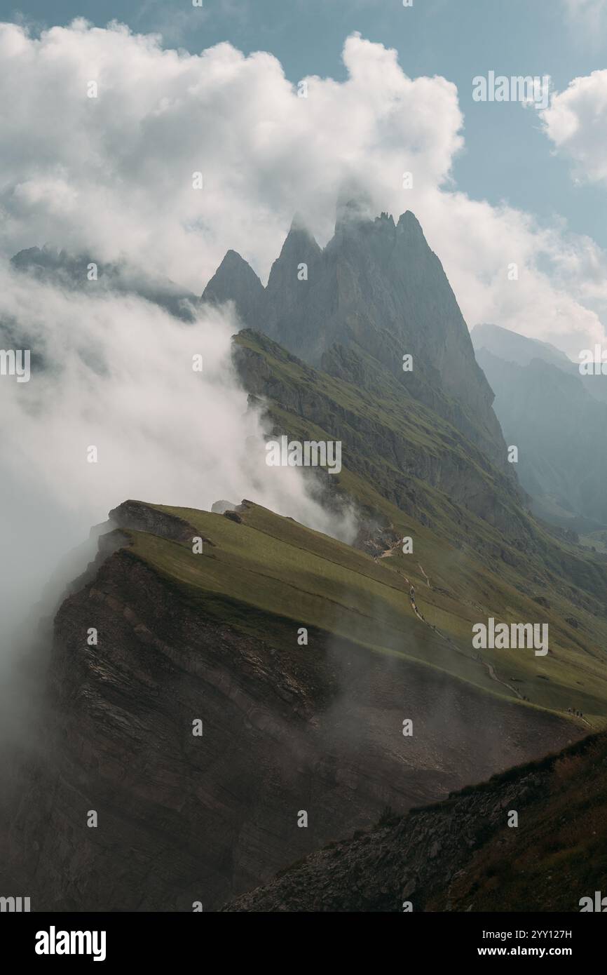 Experience the breathtaking and stunning views of Seceda located in the ...