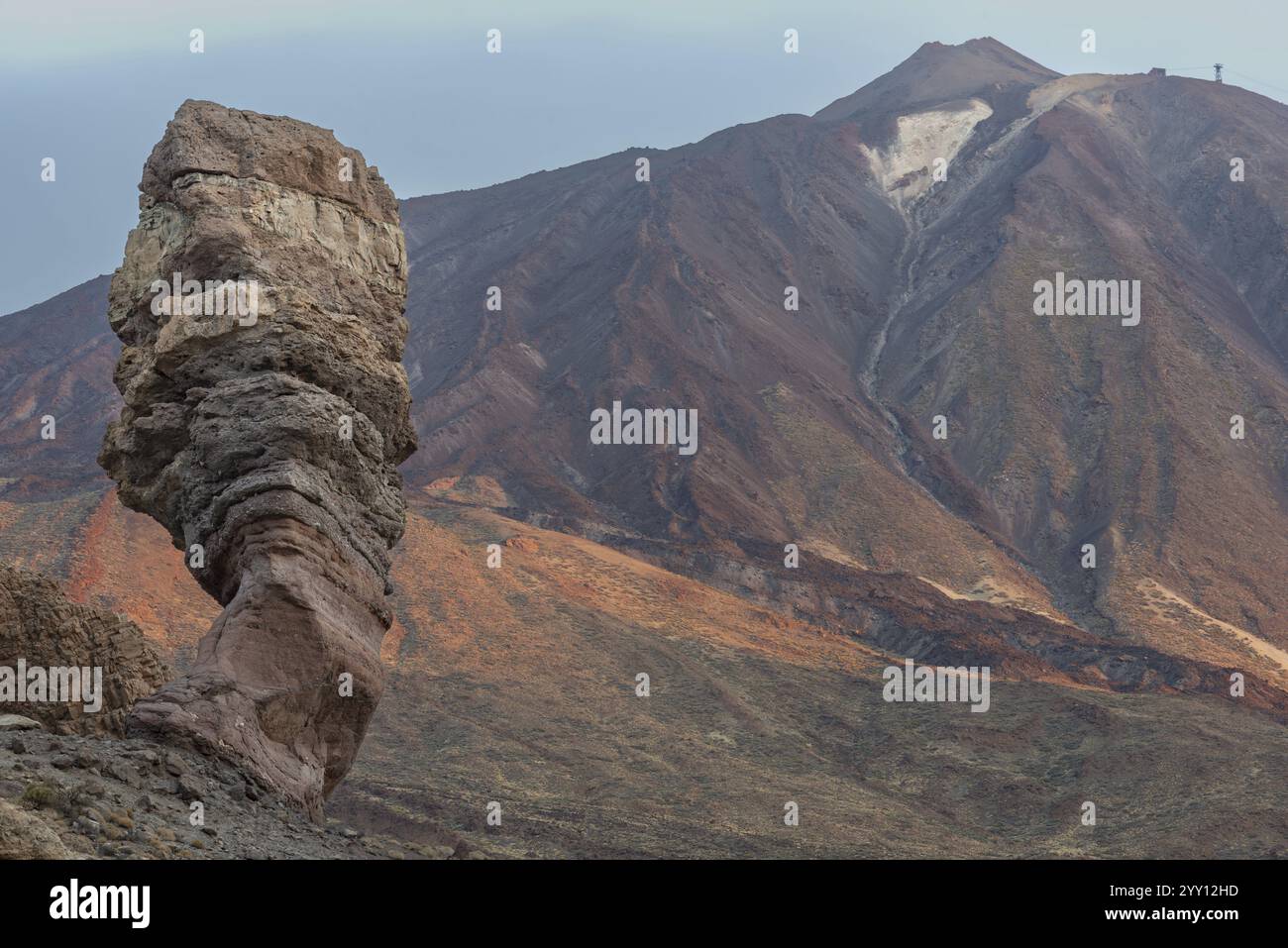 Panorama at sunrise on the Roque Chinchado, also known as the Stone ...