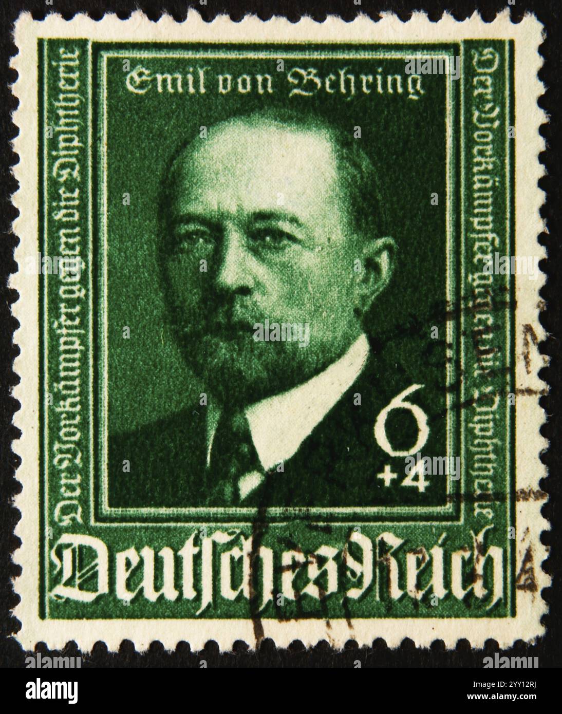 Emil von Behring (1854 â€“ 1917), a German physiologist who received ...