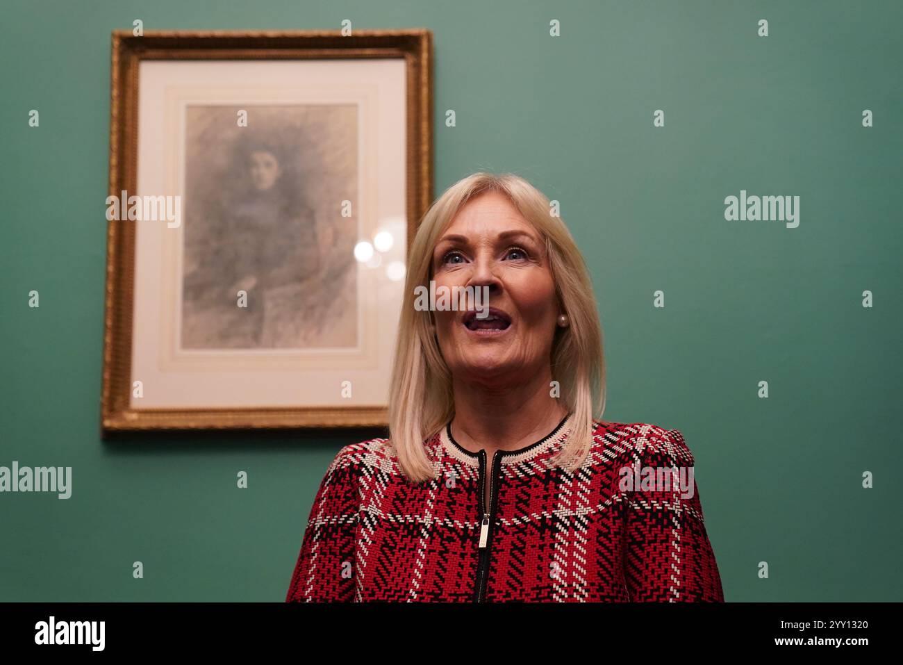 Independent TD Verona Murphy in her office at Leinster House, Dublin, after she was elected as ...