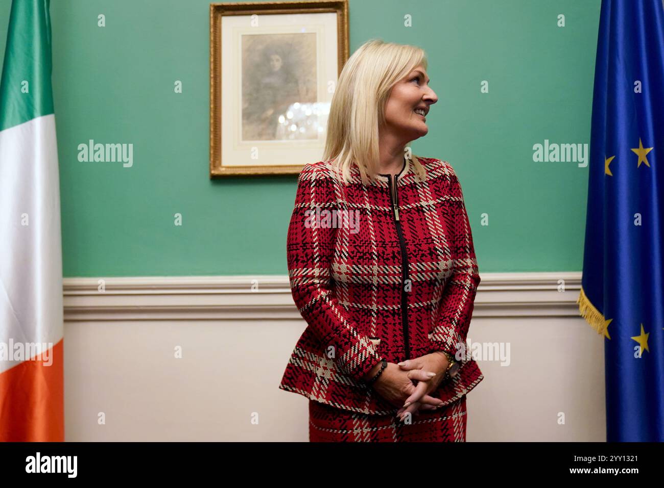 Independent TD Verona Murphy in her office at Leinster House, Dublin, after she was elected as ...