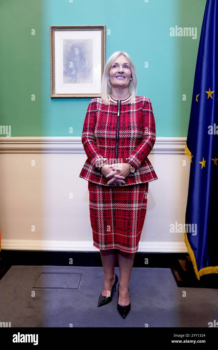 Independent TD Verona Murphy in her office at Leinster House, Dublin, after she was elected as ...