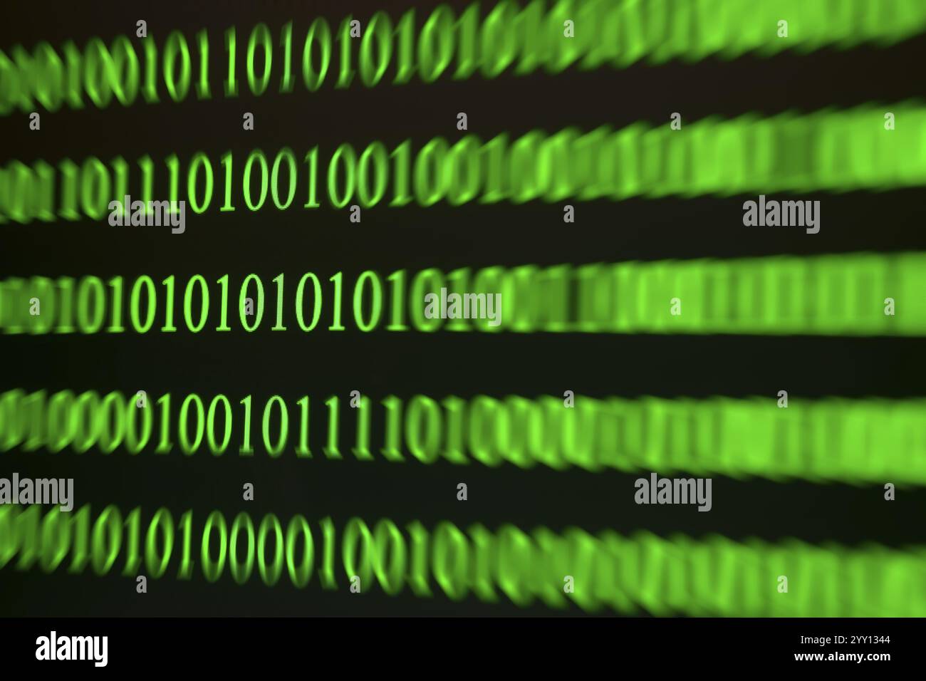 Binary digits displayed on hi-res stock photography and images - Alamy