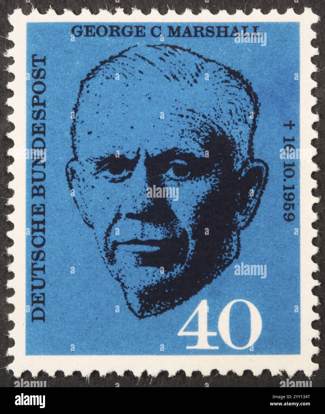 George Catlett Marshall Jr. (1880 â€“ 1959), an American statesman and ...