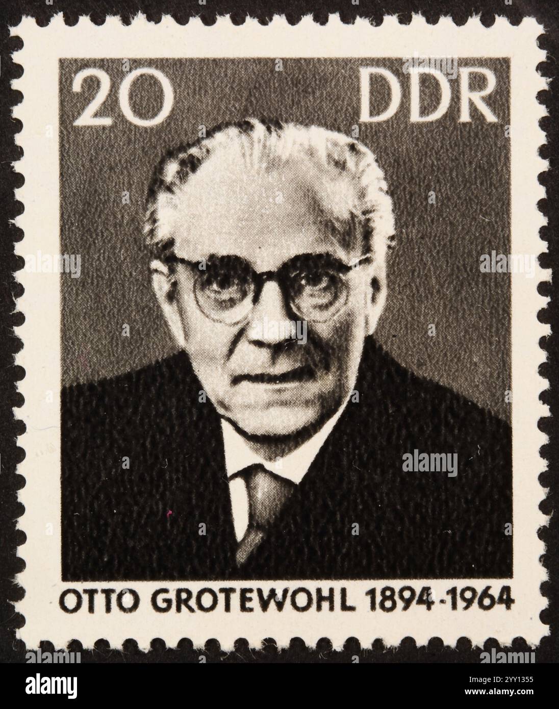 Otto Grotewohl, 1894-1964, a German politician and the first prime ...