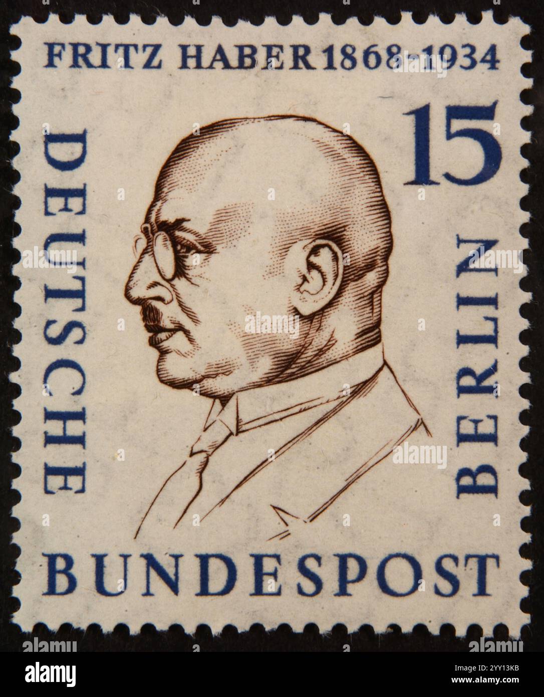 Fritz Haber, 1868-1934, a German chemist who received the Nobel Prize ...