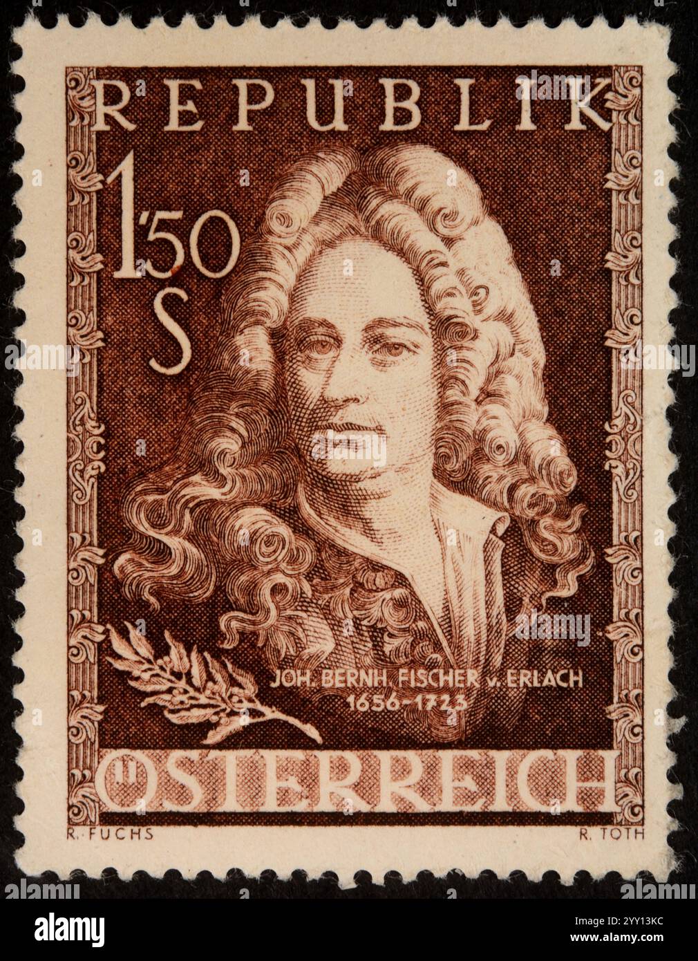 Johann Bernhard Fischer von Erlach (1656 â€“ 1723), an Austrian ...