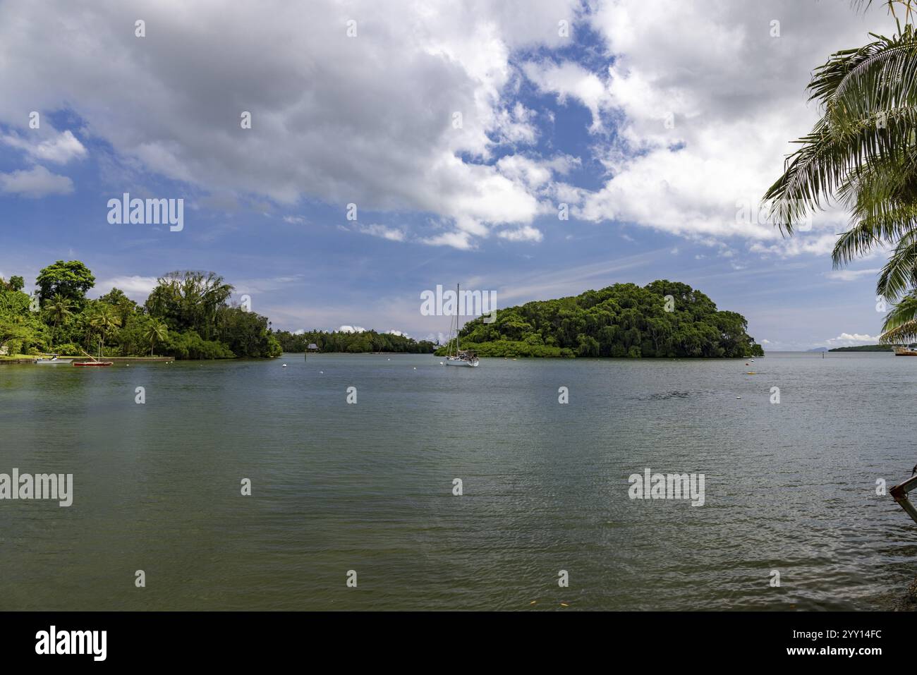 Small island, Snake Island, Lami Bay, Suva, Viti Levu Island, Fiji ...