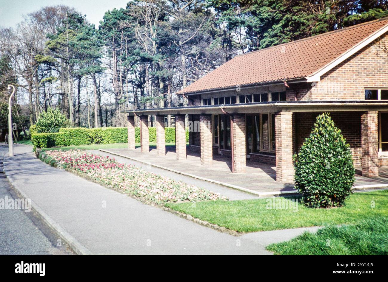 Building in Hampden Park, Eastbourne, East Sussex, England, UK April ...